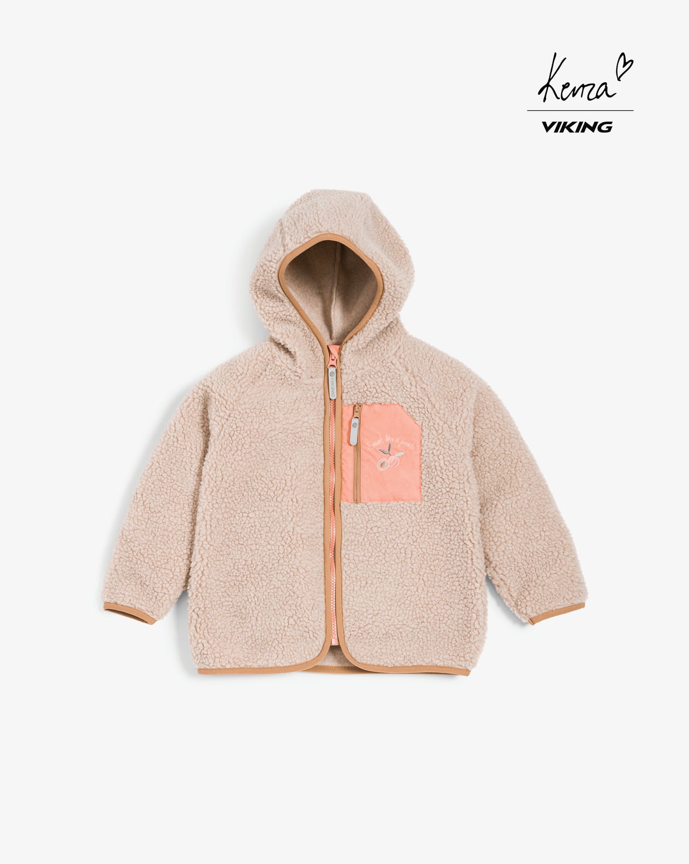 Kenza x Viking fleecejacka barn | Viking Footwear | Viking Footwear Sweden